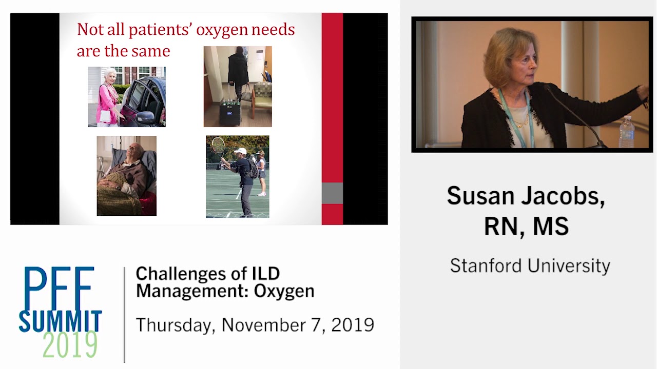 Challenges of ILD Management: Oxygen | Susan Jacobs, RN, MS - YouTube