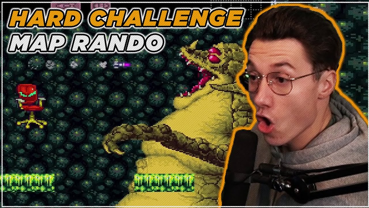 Hard Challenge Map Rando | NO WALLJUMP | Super Metroid - YouTube