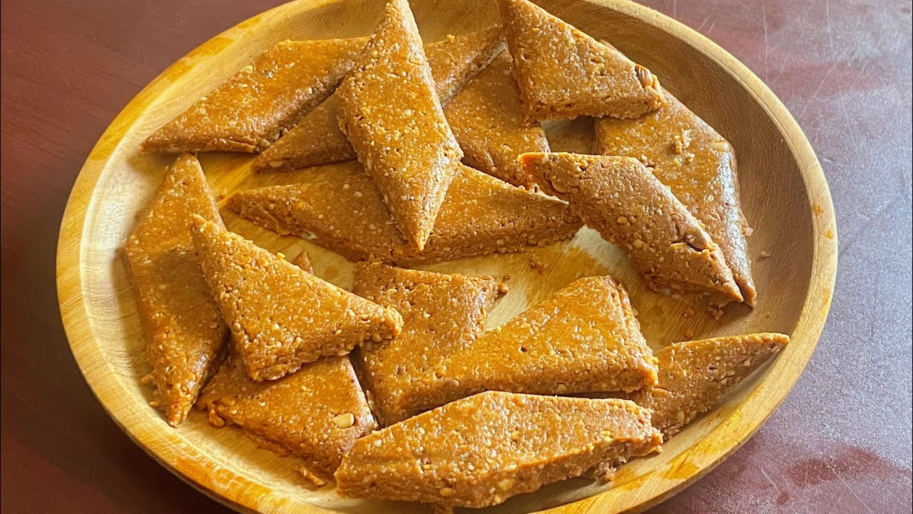 Nkati Cake (Peanut Brittle) | Easy 2-Ingredient Ghanaian 🇬🇭 Snack - YouTube