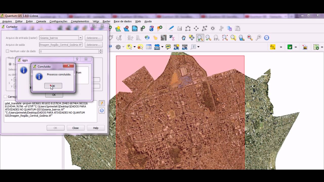 QGIS 18 Clip Raster - YouTube