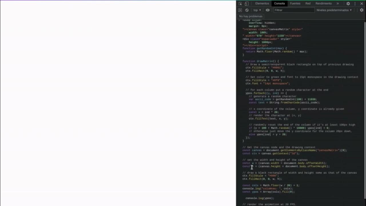 Efecto Matrix - YouTube