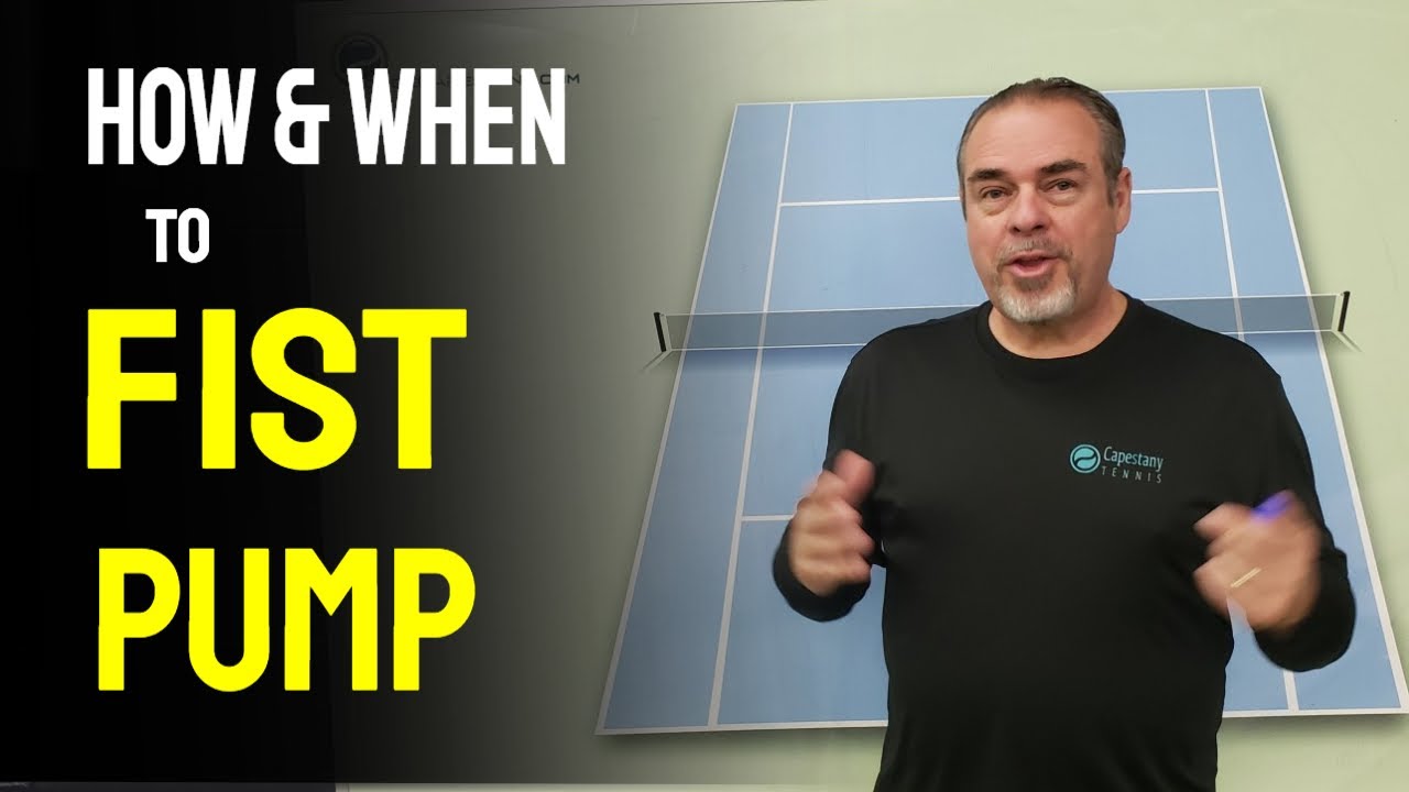 How & when to Fist Pump in Tennis - YouTube