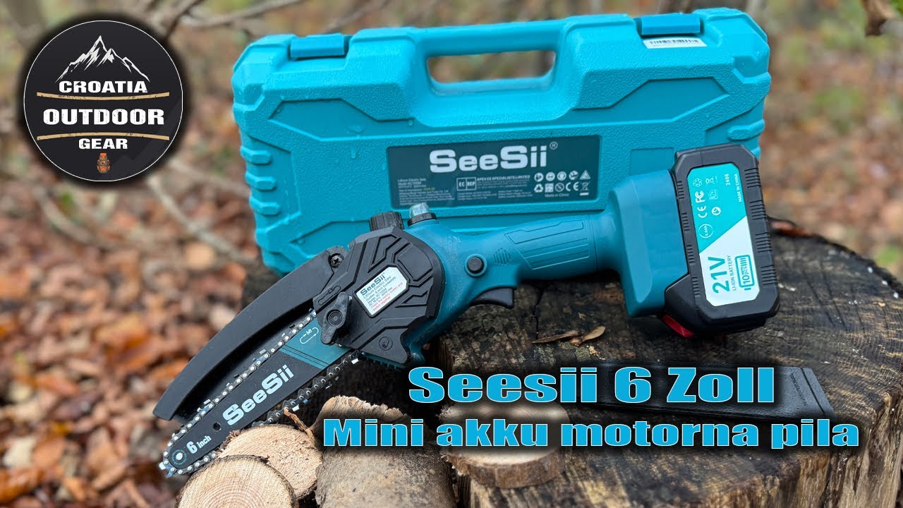 SeeSii 6 inči motorna pila na Akku 900W #seesii #motorna #pila #akku # ...