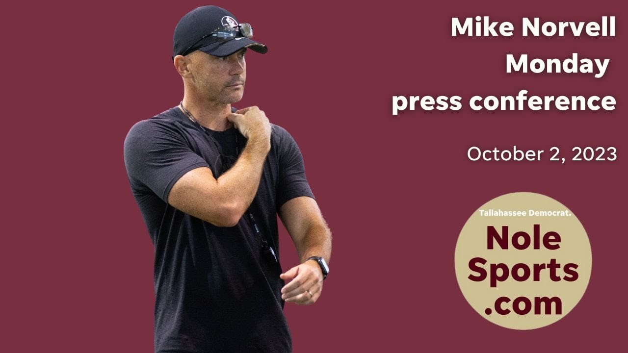 FSU Football - Head coach Mike Norvell press conference - Oct. 2, 2023 ...