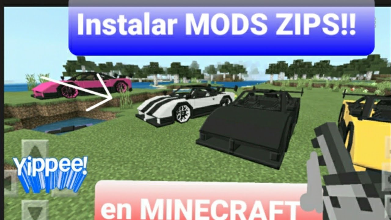 Como instalar mods de minecraft en archivo zip!!!!!!!😱😱👍 - YouTube