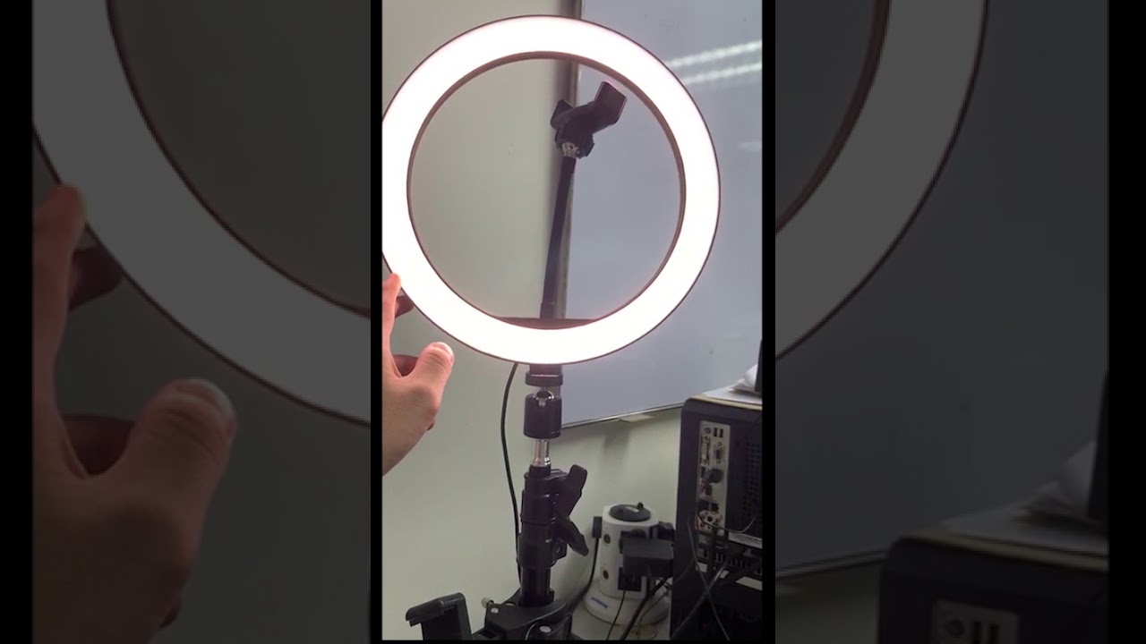 Youtube ring light review 网红直播灯 隐藏功用 - YouTube