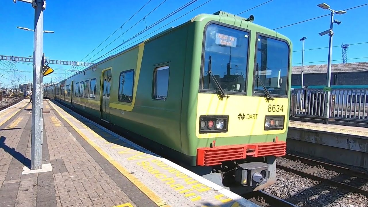 Irish Rail 8520 and 29000 Class Trains - Connolly Station, Dublin - YouTube