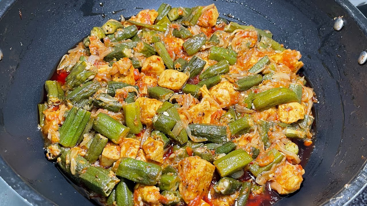 Bhindi Chicken Recipe | Bhindi Dishes | Bhindi Chicken Recipe By Misbah ...