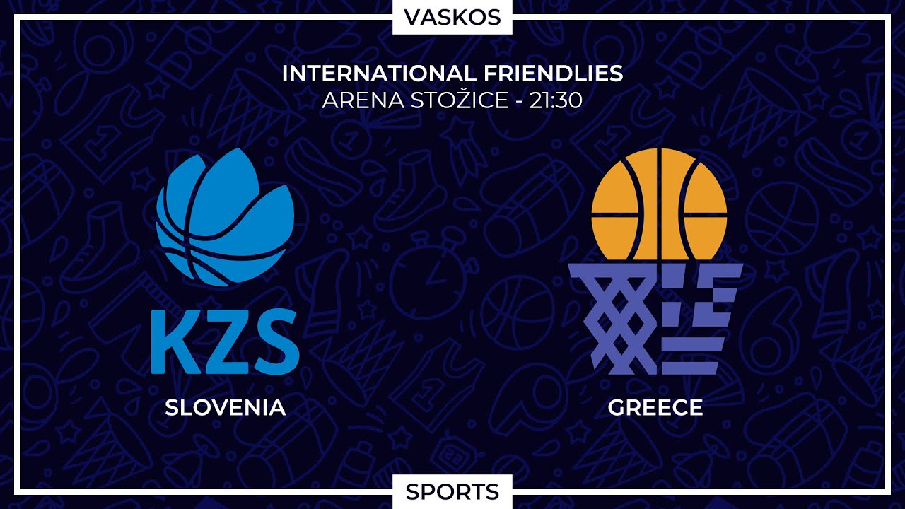 🔴 LIVE | ΣΛΟΒΕΝΙΑ - ΕΛΛΑΔΑ | ΦΙΛΙΚΟ | SLOVENIA - GREECE | 2/8/23 🔴 ...