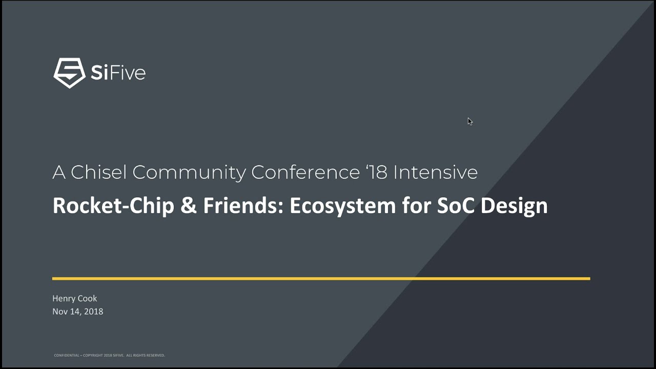 Rocket Chip Intensive (Architecture Track) - Chisel Community ...