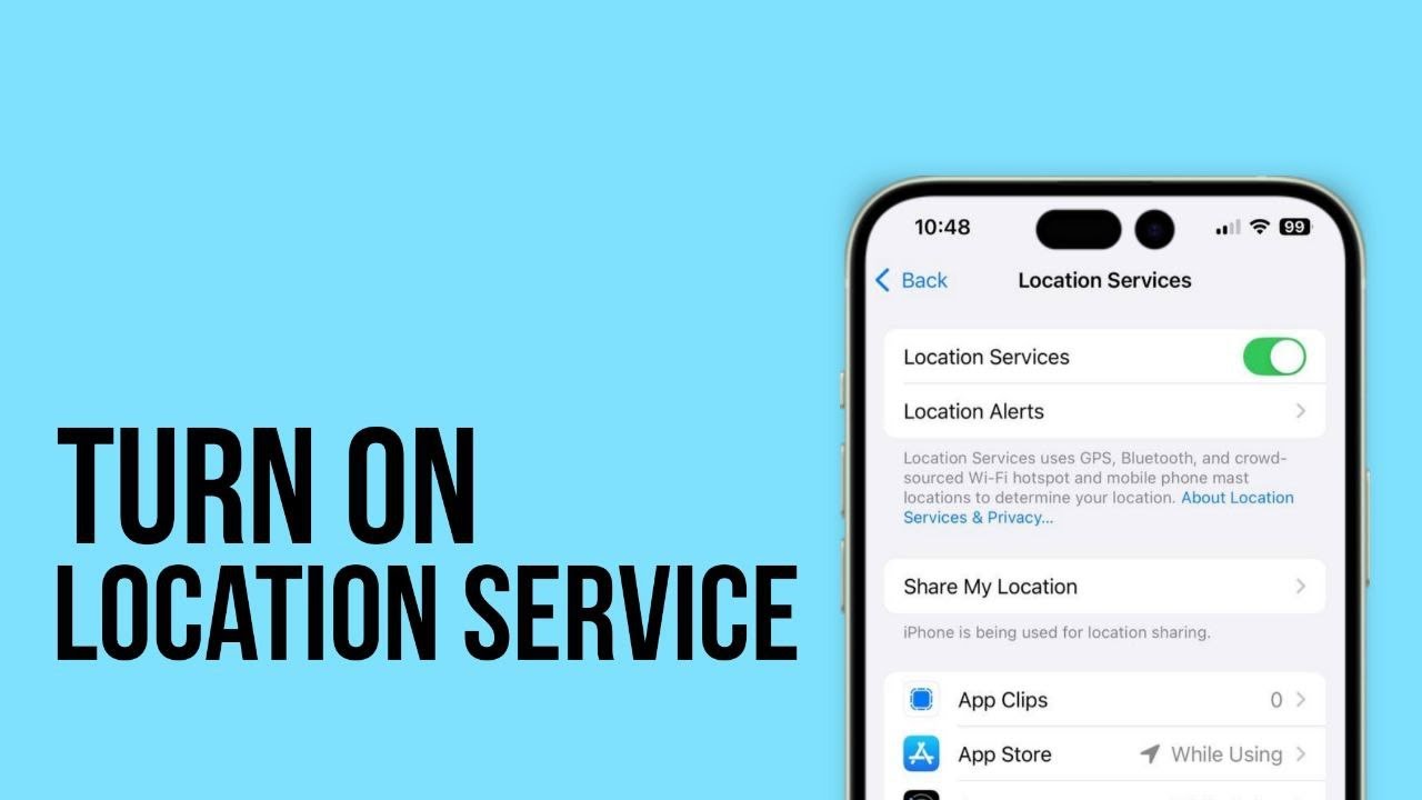 Turn ON Location Services On iPhone || Tech Wash - YouTube