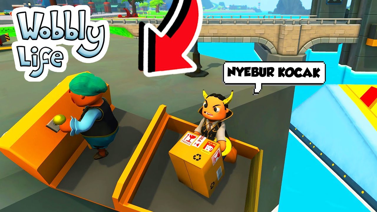KITA MAIN LAGI GAME KOCAK GABUNGAN WOBBLY LIFE & HUMAN FALL FLAT ...