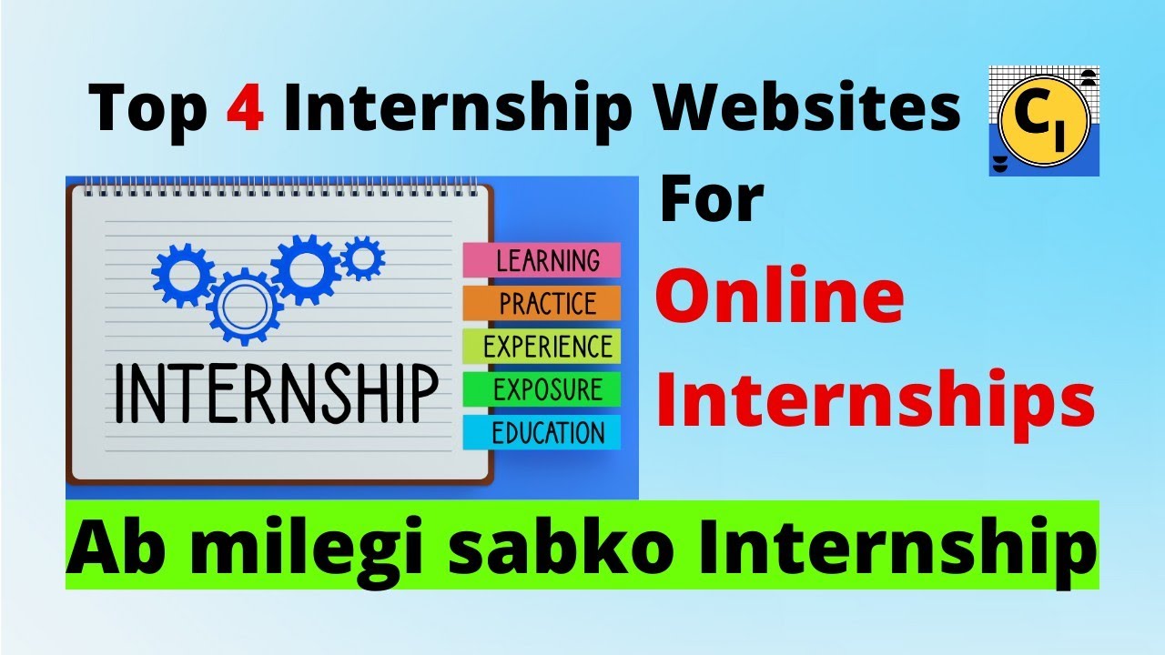 Top 4 Best Internship Websites in India | Summer Internship | Virtual ...