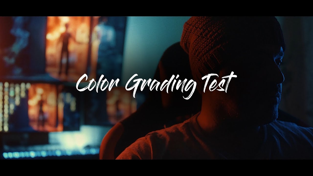 Color Grading Test V-LOG-L (Panasonic GH5 Davinci Resolve) - YouTube