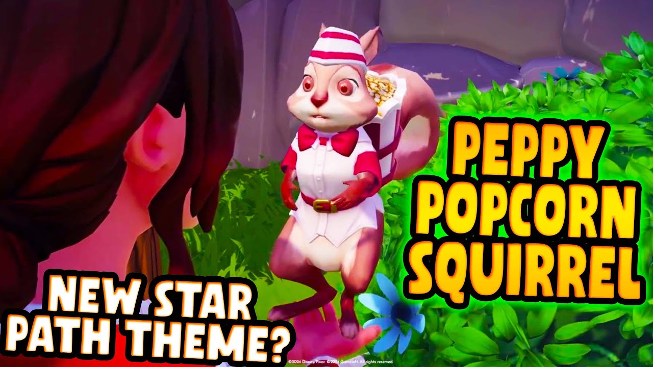 Popcorn Squirrel Confirmed in Dreamlight Valley! The Grid System NEEDS ...
