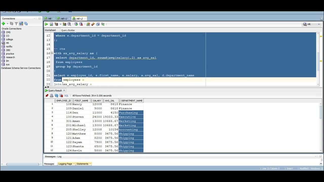 What are common table expression in SQL | CTE | #overflowstackdeveloper ...