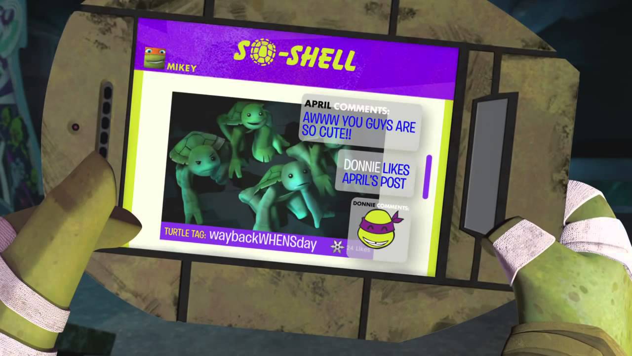 Teenage Mutant Ninja Turtles Mikey's So Shell Feed Nick - YouTube