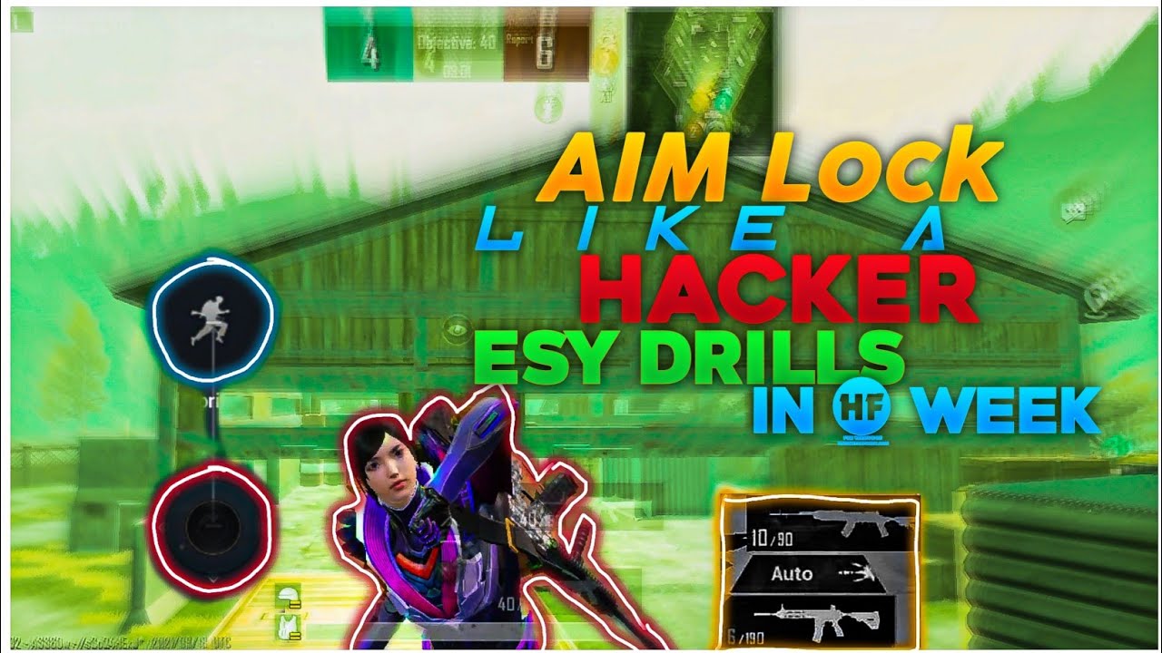 AIM LOCK LIKE A HACKER || HOW TO GET PERFECT AIM || ESY DRILLS BGMI ...