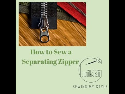 Zippers: Separating Zipper - YouTube