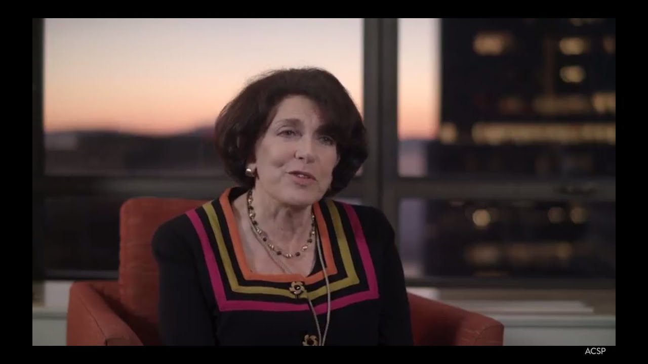 Sandi Rosenbloom: ACSP President, 1998-2000 - YouTube