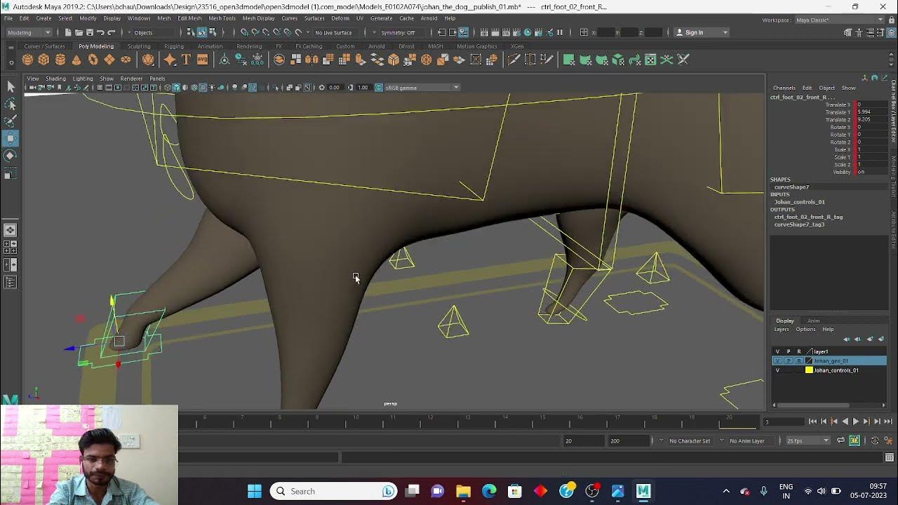 3D Quadruped Animation_Part - 1 - YouTube