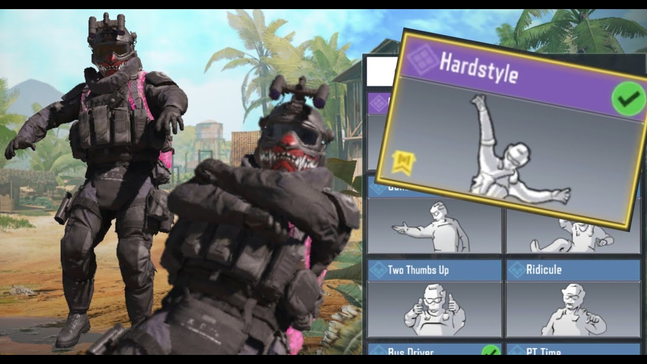 Battle dance Hardstyle Emote (Call Of Duty Mobile) - YouTube