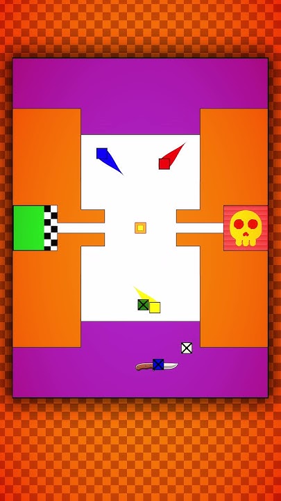 Square Race🟥🟦🟩🟨 #squarerace #squareracegame #satisfying - YouTube