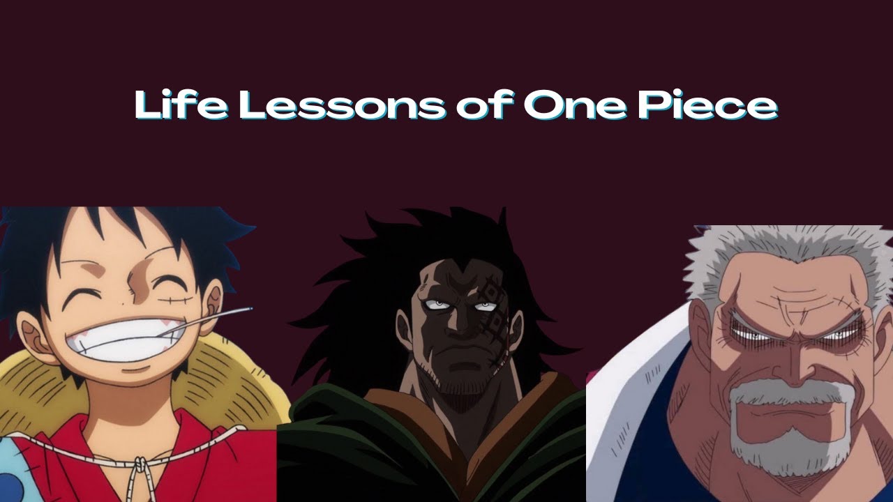 Life Lessons Of One Piece (Spoilers) - YouTube