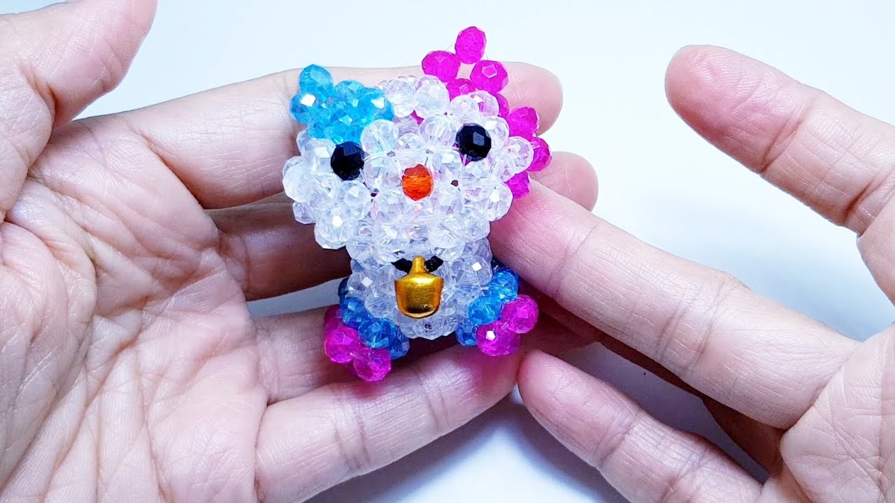 How to make Beaded cat. Part1 - YouTube