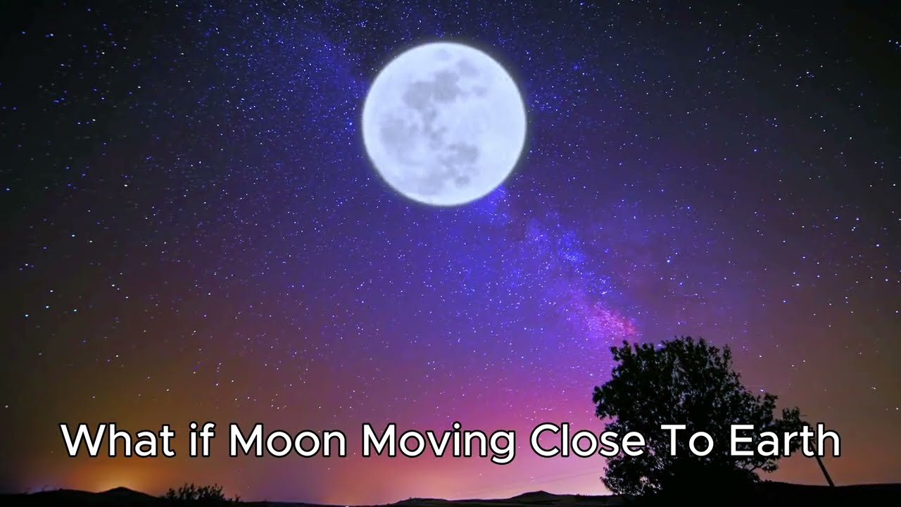 What if the Moon Crashed into the Earth? moon crashing into earth ...