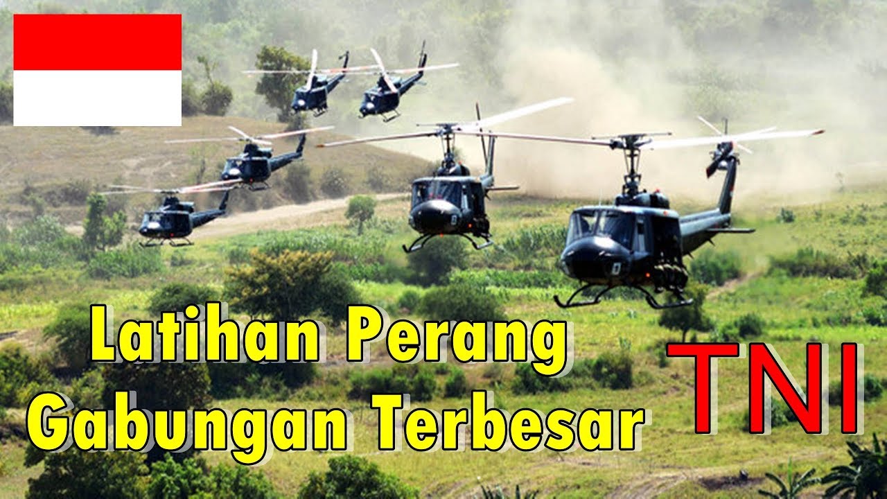 Latihan Perang Gabungan Terbesar TNI - YouTube