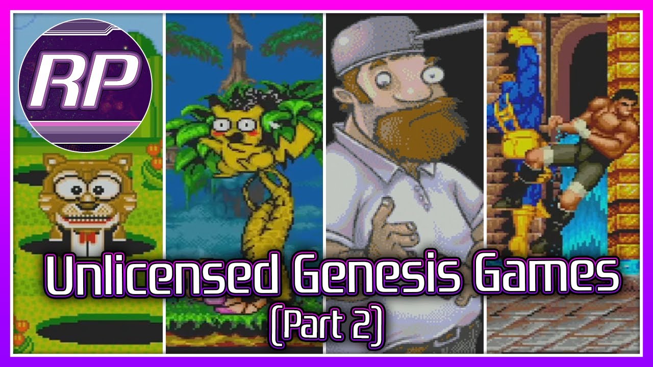 Unlicensed + Bootleg Sega Genesis Games (Part 2/2) - Retro Pals - YouTube