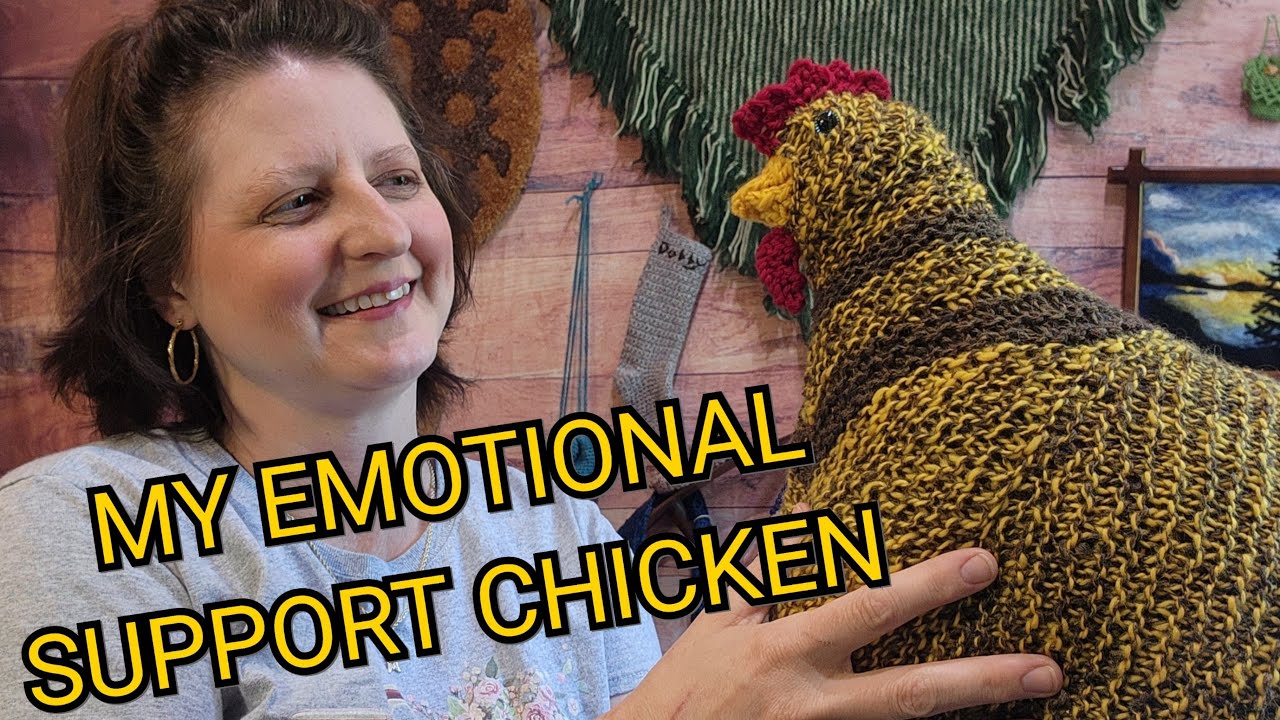Meet HENrietta My Emotional Support Chicken - YouTube