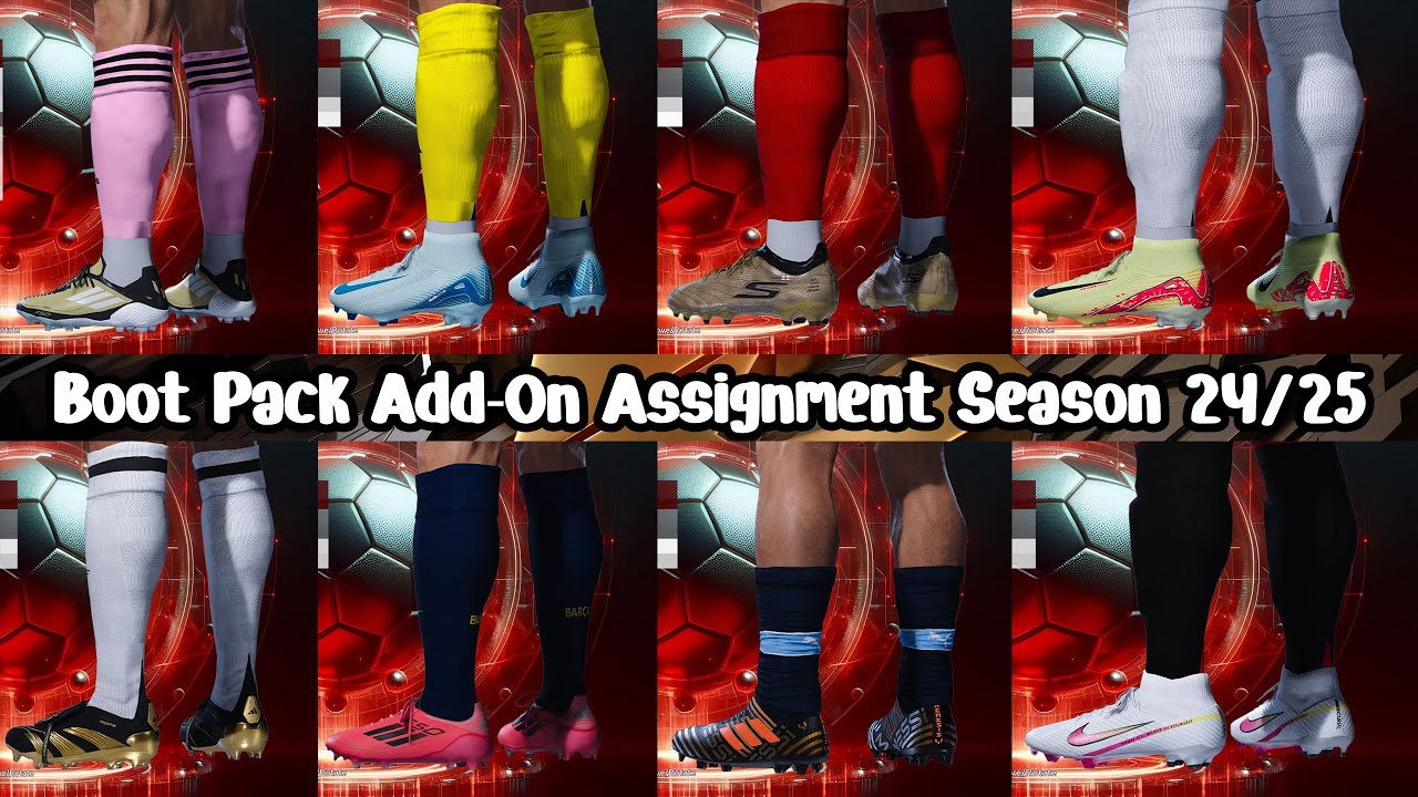 Boot Pack Add-On Assignment Season 24/25 - PES 2021 & Football Life ...