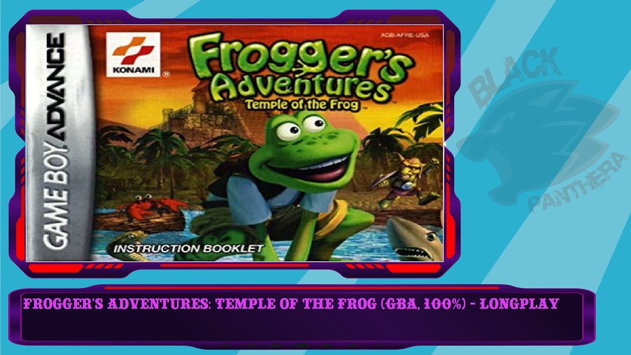 Frogger's Adventures: Temple of the Frog (GBA, 100%) - Longplay - YouTube