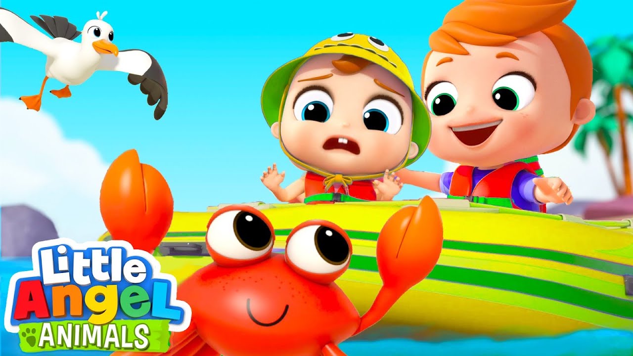 Beach Songs! | Fun Animal Sing Along Songs by Little Angel Animals ...