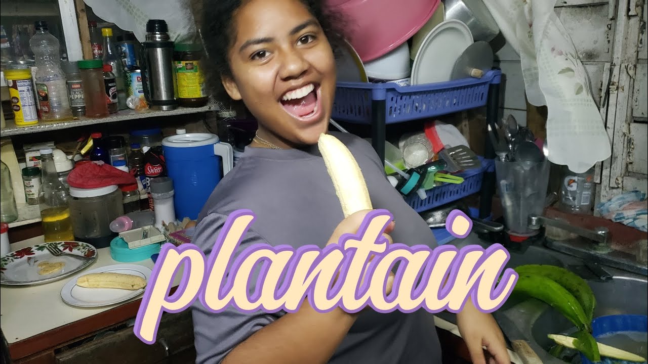 How to cook plantain wit Rihanna - YouTube