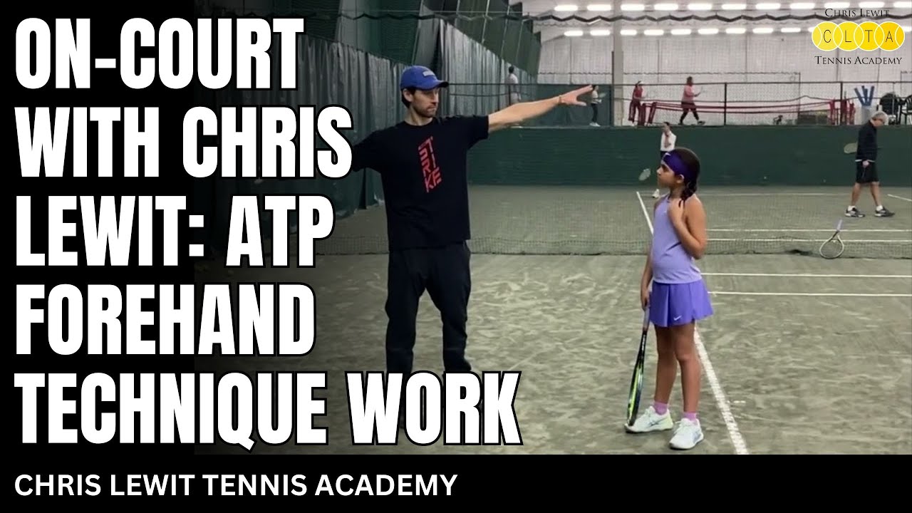 On-Court With Chris Lewit: ATP Forehand Technique Work - YouTube