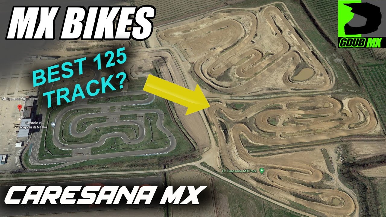 MX Bikes - NEW Sand Track at Ottobiano Motorsports - CARESANA MX - YouTube