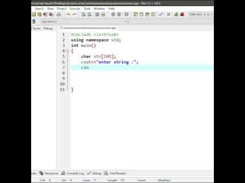 Exploring cin.get() for String Input || A Complete Guide #c - YouTube