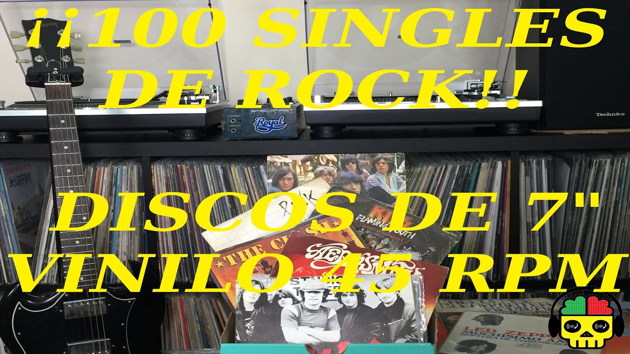Mi colección de singles de Rock de 45 RPM Discos de vinilo Vinyl 7” 45 ...