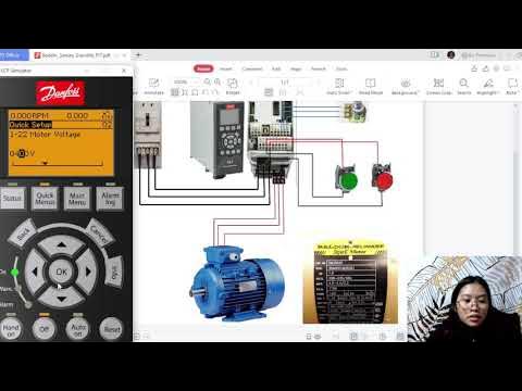 VFD Programming using Danfoss LCP Simulator - YouTube