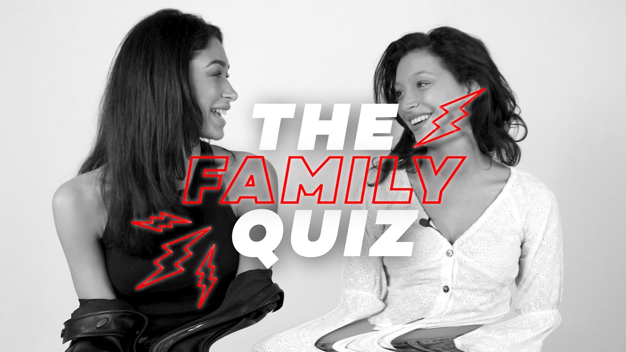 The Family Quiz: SHA (27) en SHAYNA (20) SENIOR | Glamour - YouTube