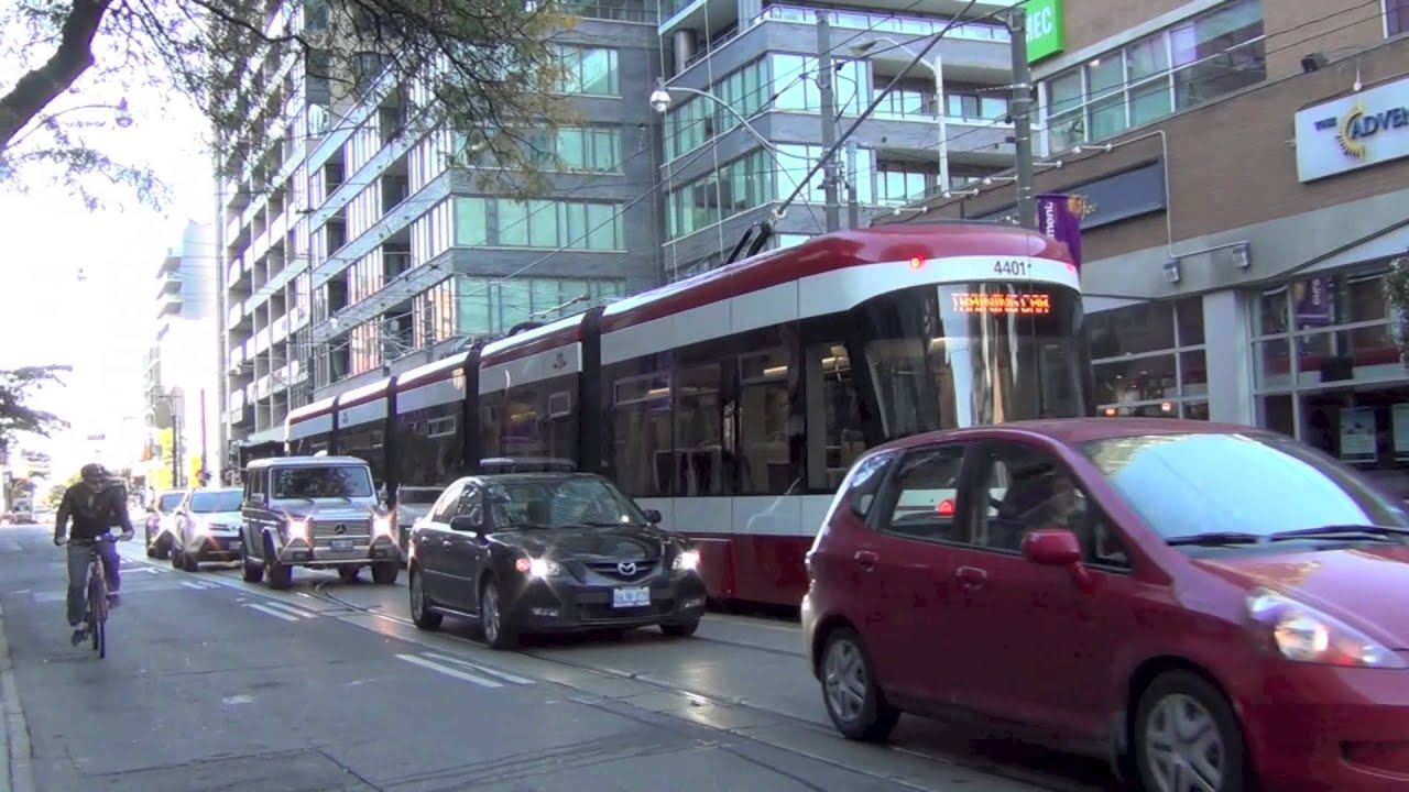 New Toronto TTC Streetcar In Film Shoot Toronto Tr - YouTube