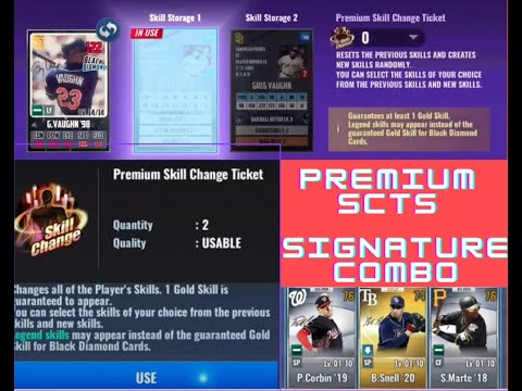 Signature Combo! Premium Skill Changes! Tons of packs and more! MLB 9 ...