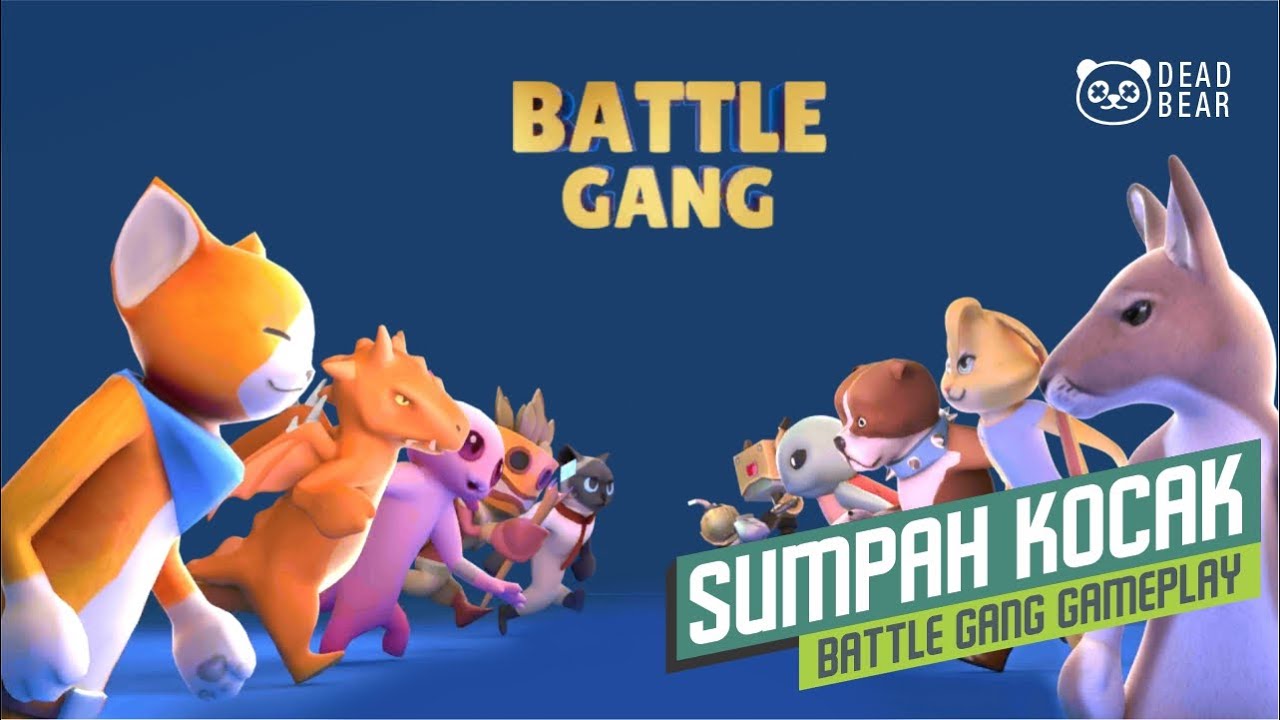 game kocak yg gw temuin di playstore ( Battle Gang Gameplay ) - YouTube