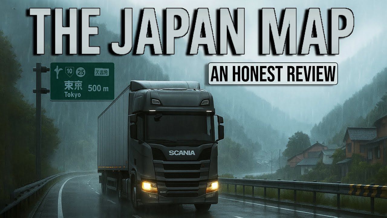 The Most Underrated ETS2 Map Mod? (Project Japan Review) - YouTube