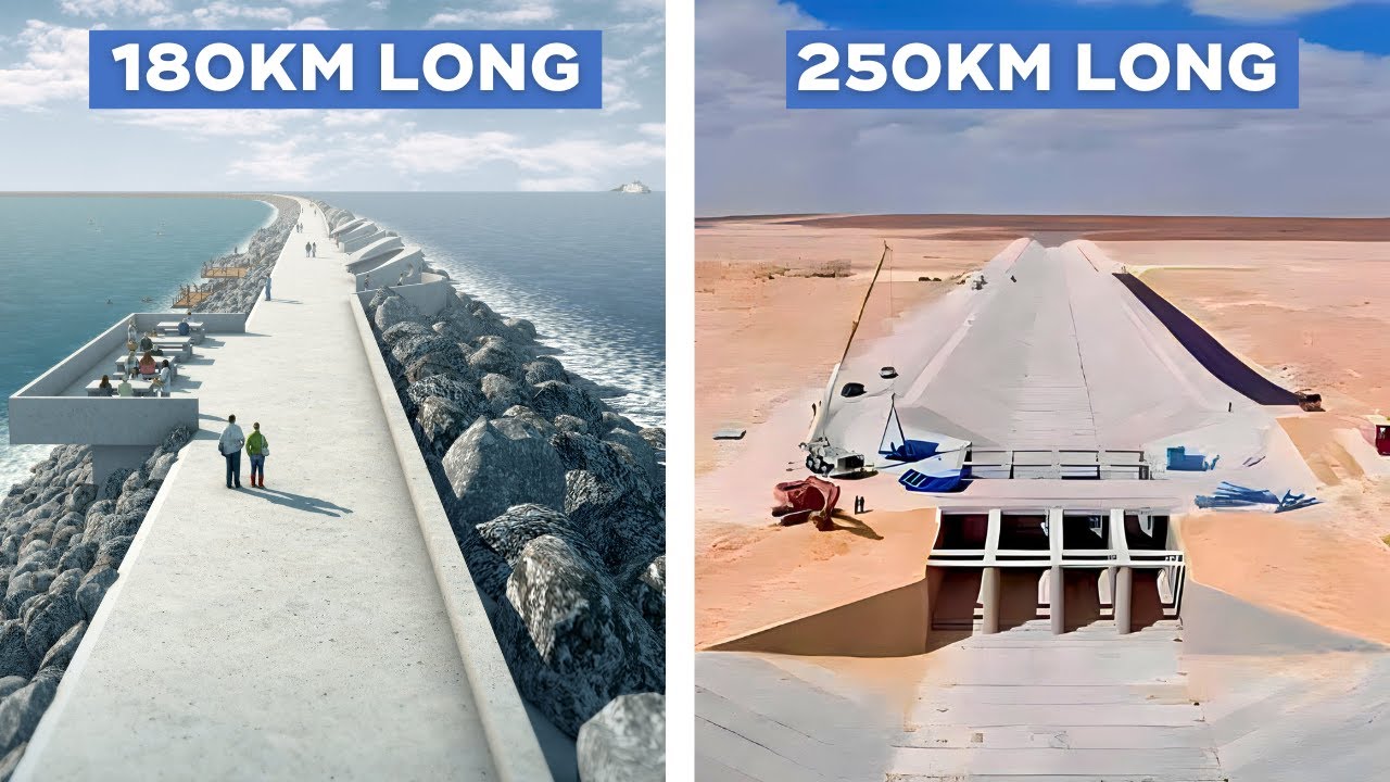 The Largest Artificial Rivers In The World - YouTube