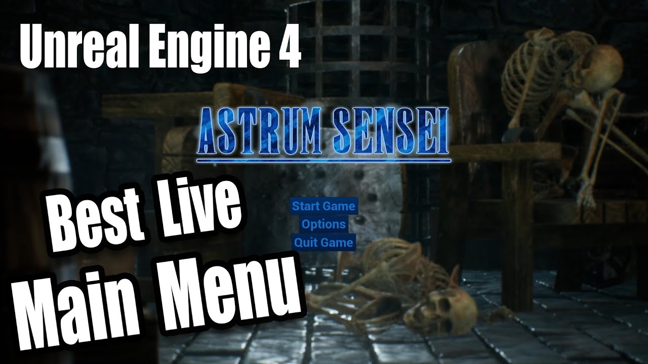 Creating The Best Main Menu in Unreal Engine 4 - YouTube