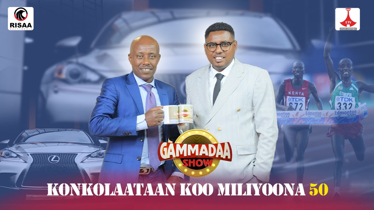 Konkolaataan Koo Miliyoona 50 Atleet Gazzahaany Abarraa on Gammadaa ...